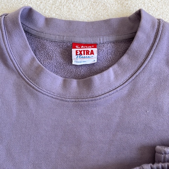 Aritzia | Tops | Aritzia Tna Extra Fleece Purple Ash Set | Poshmark